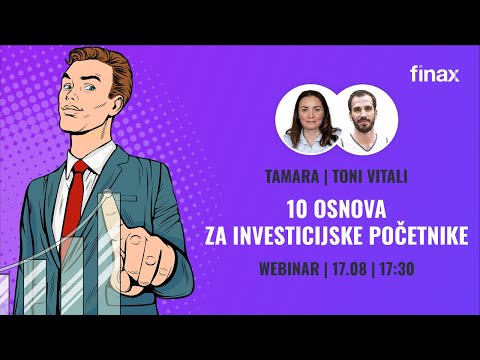 Webinar | 10 osnova za investicijske početnike | Finax.eu